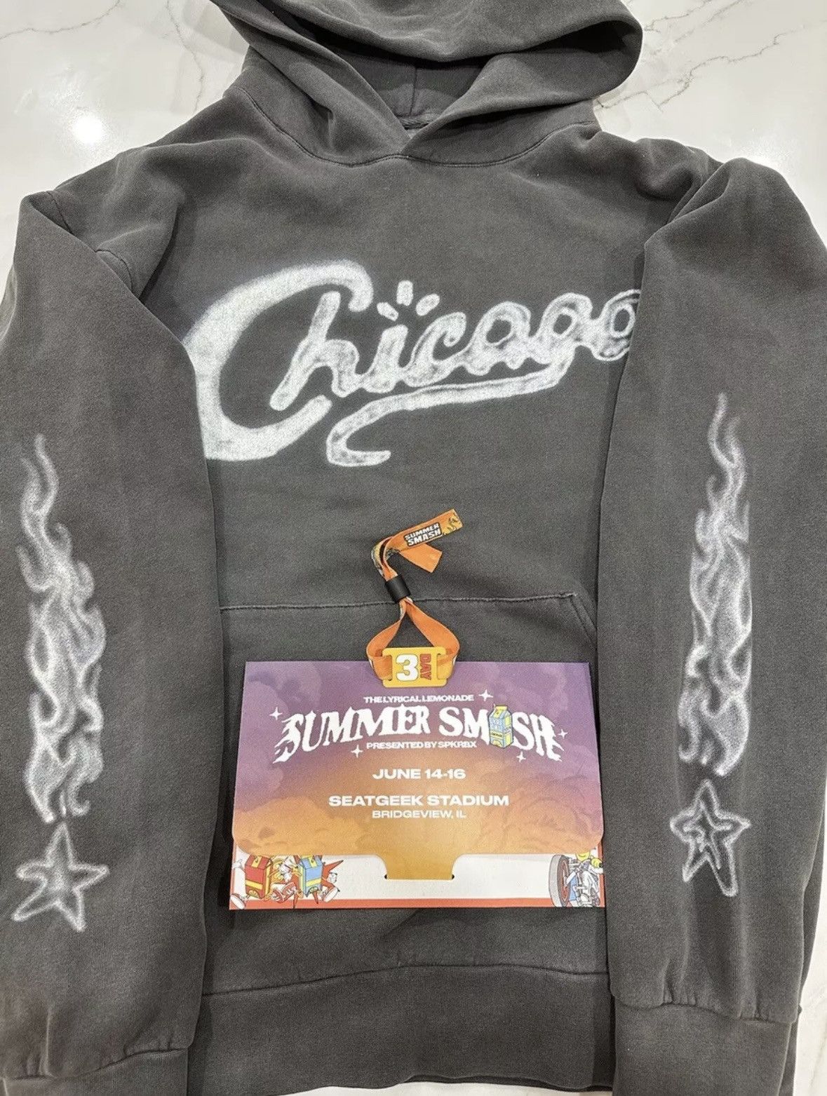 Travis Scott Cactus Jack Summer Smash 2024 “Chicago” Hoodie | Grailed