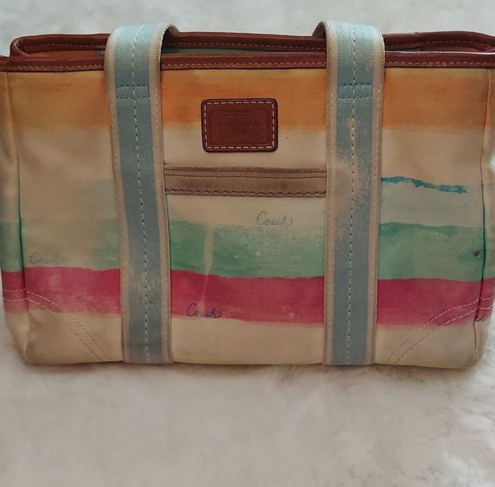 Coach Multi Colored Coach purse | Grailed