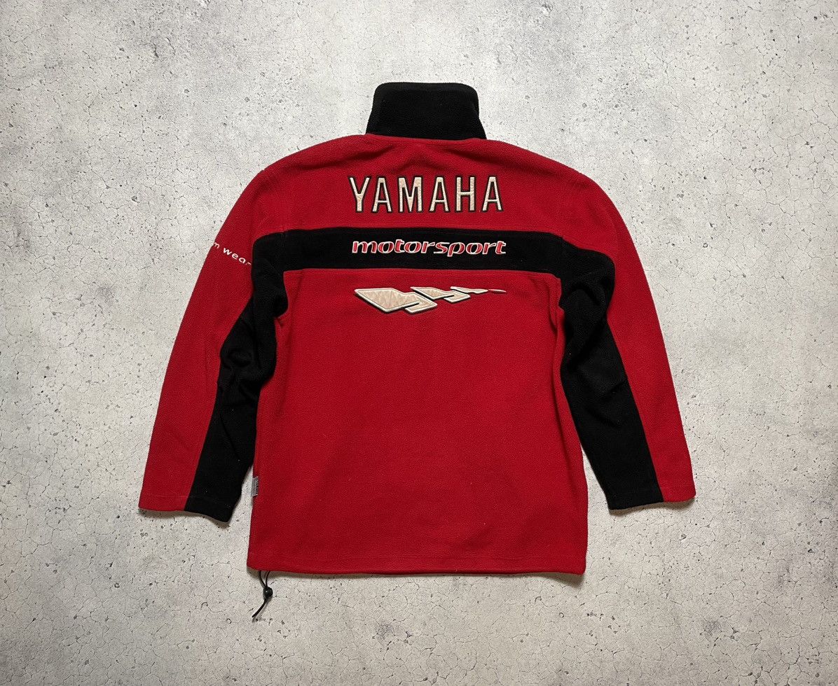 Racing × Vintage × Yamaha Vintage Fleece Jacket 1/4 Zip Yamaha ...