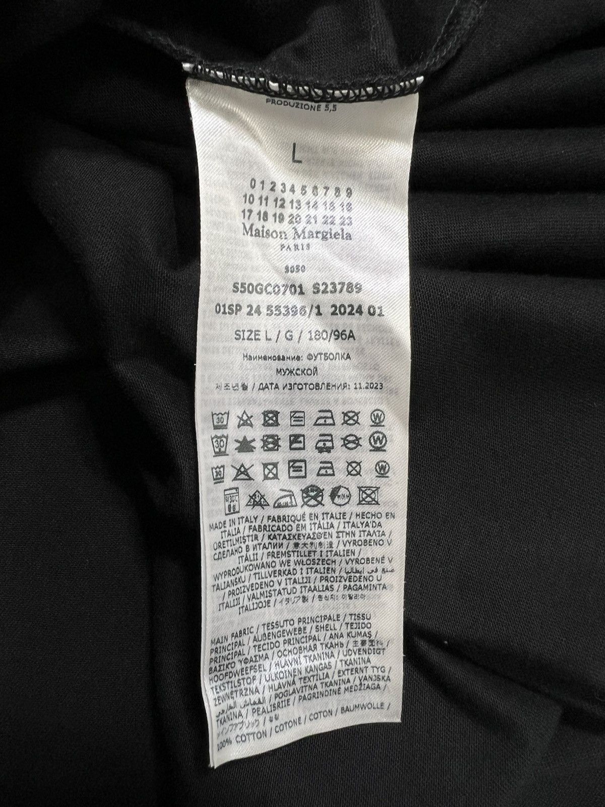 Maison Margiela Maison Margiela - Replica Classic 520 Alphabet Logo T ...