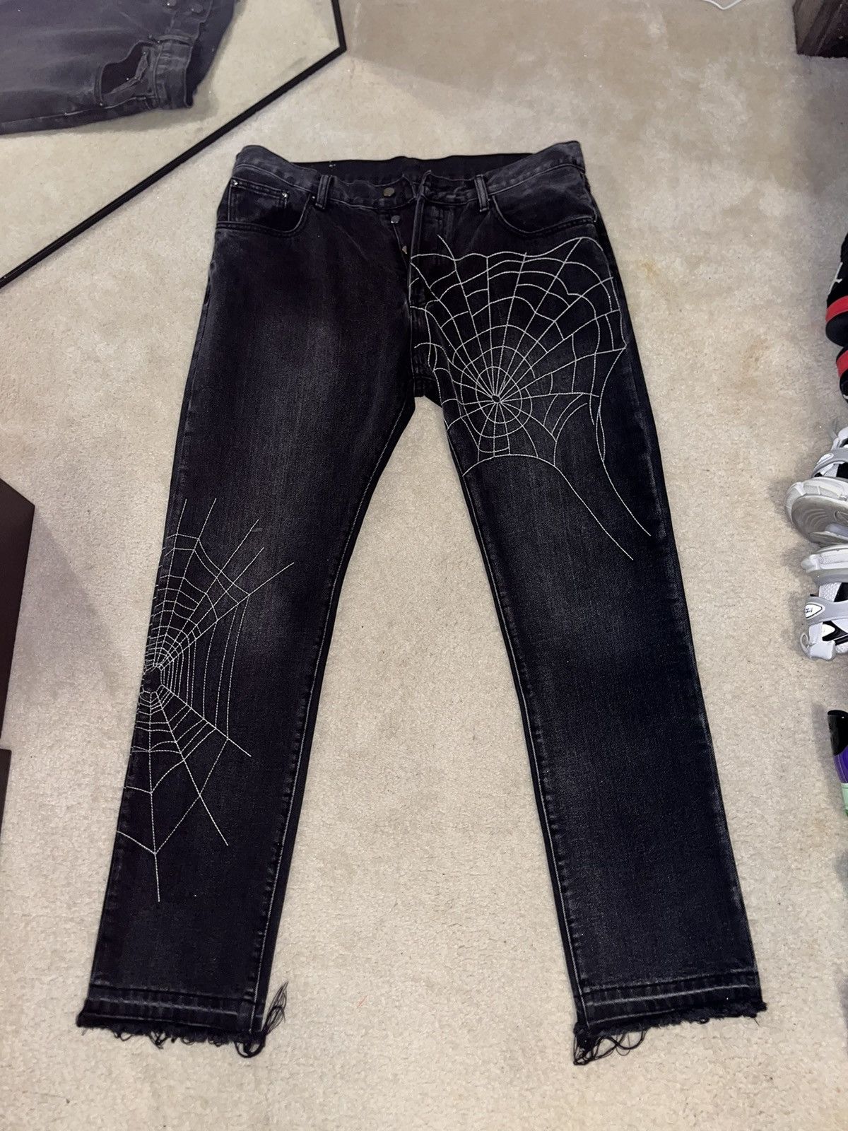 Vintage MNML Spider Pants | Grailed