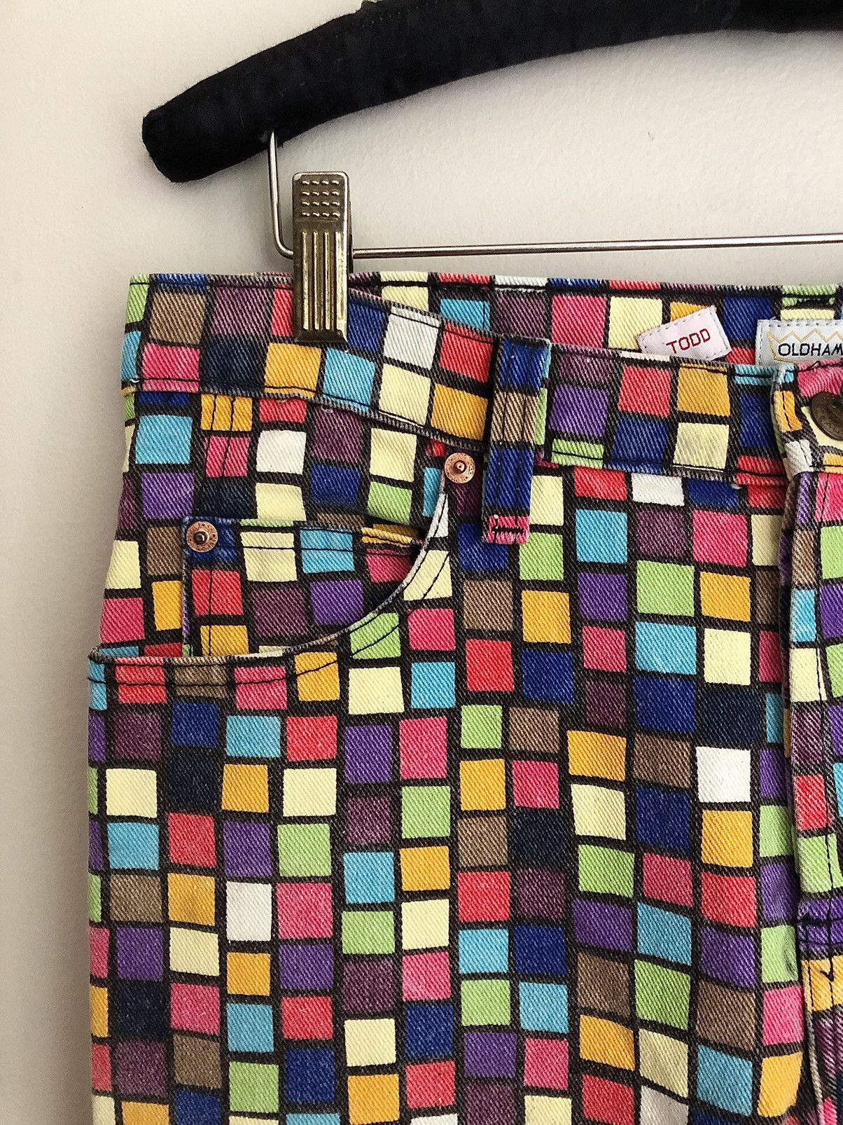 Todd Oldham Todd Oldham SS1996 Archive Iconic Pantone Print Jeans | Grailed