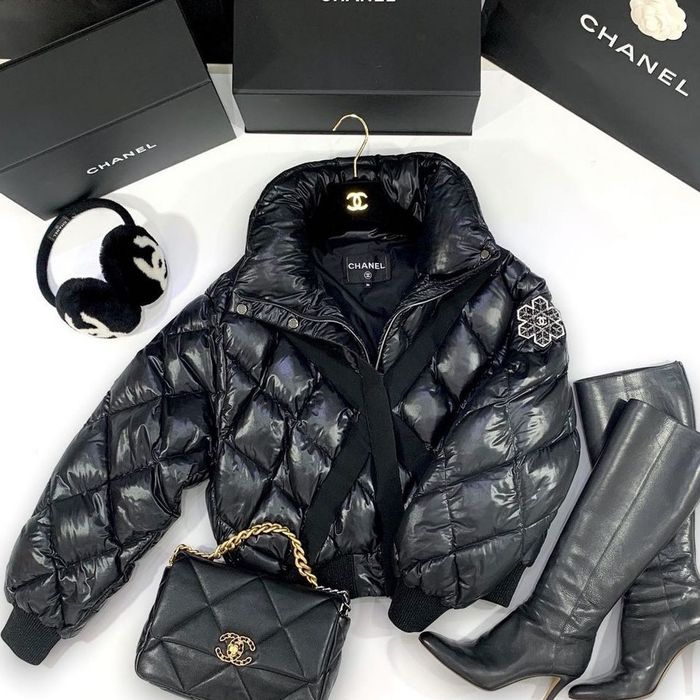 Chanel Chanel coco neige puffer | Grailed