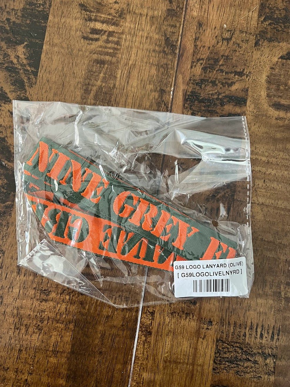 G59 Records G59 Records x $UICIDEBOY$ LOGO LANYARD (OLIVE x ORANGE ...