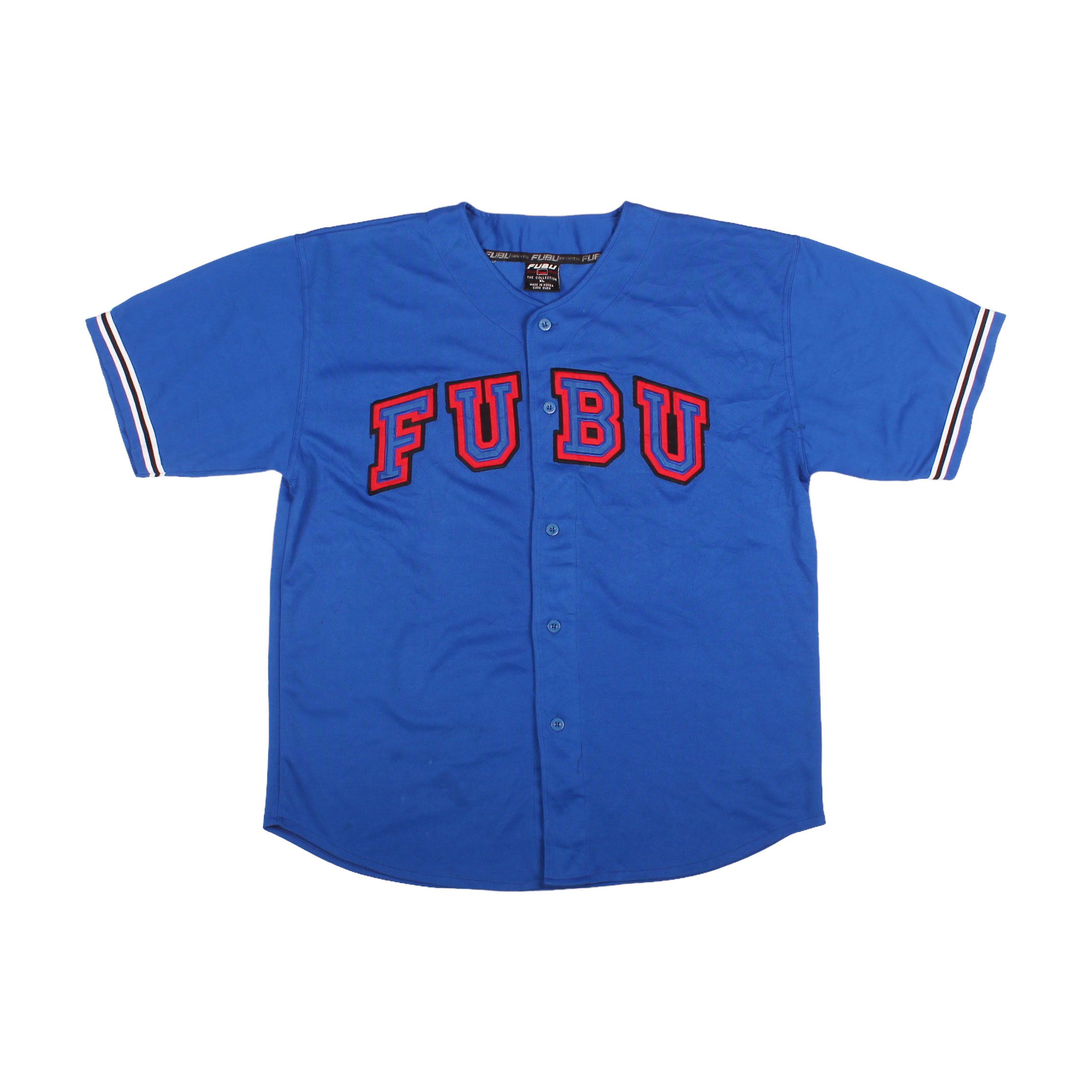 Fubu Vintage FUBU 05 Baseball Jersey Big Logo | Grailed