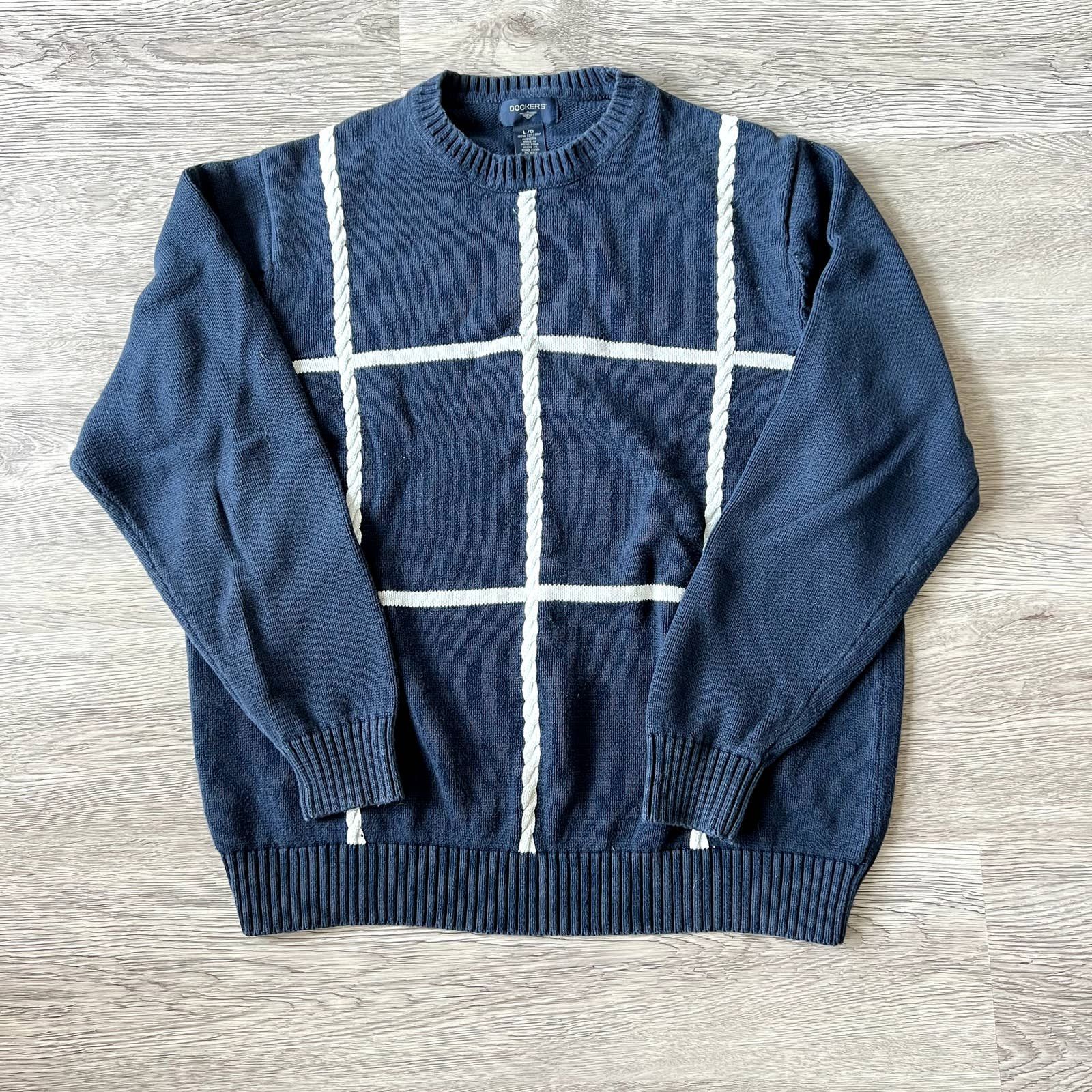 Dockers Y2K Cable Knit sweater | Grailed