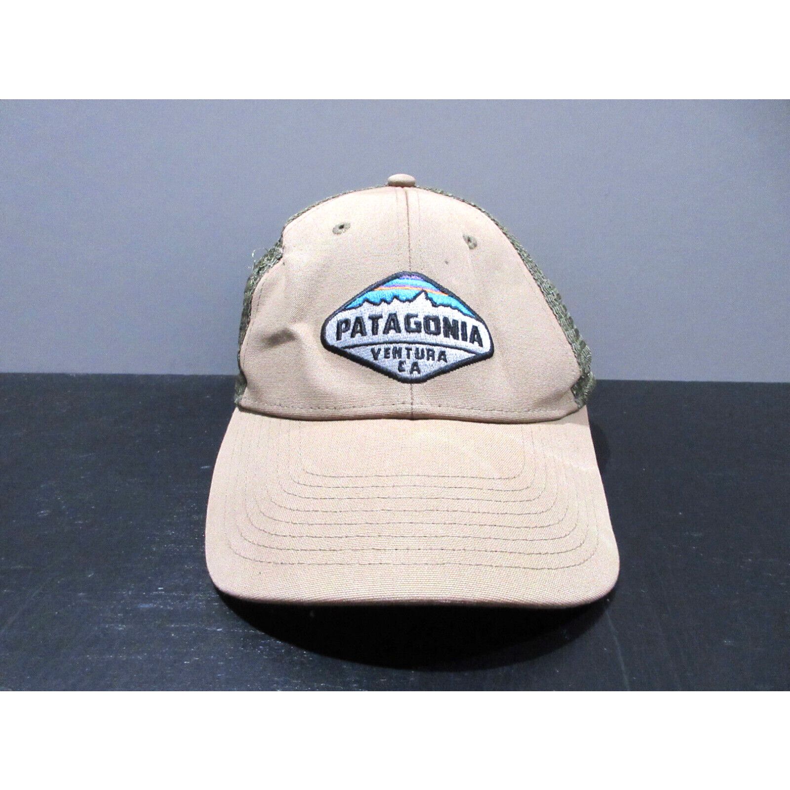 Patagonia Patagonia Hat Cap Snap Back Brown Green Patch Trucker ...