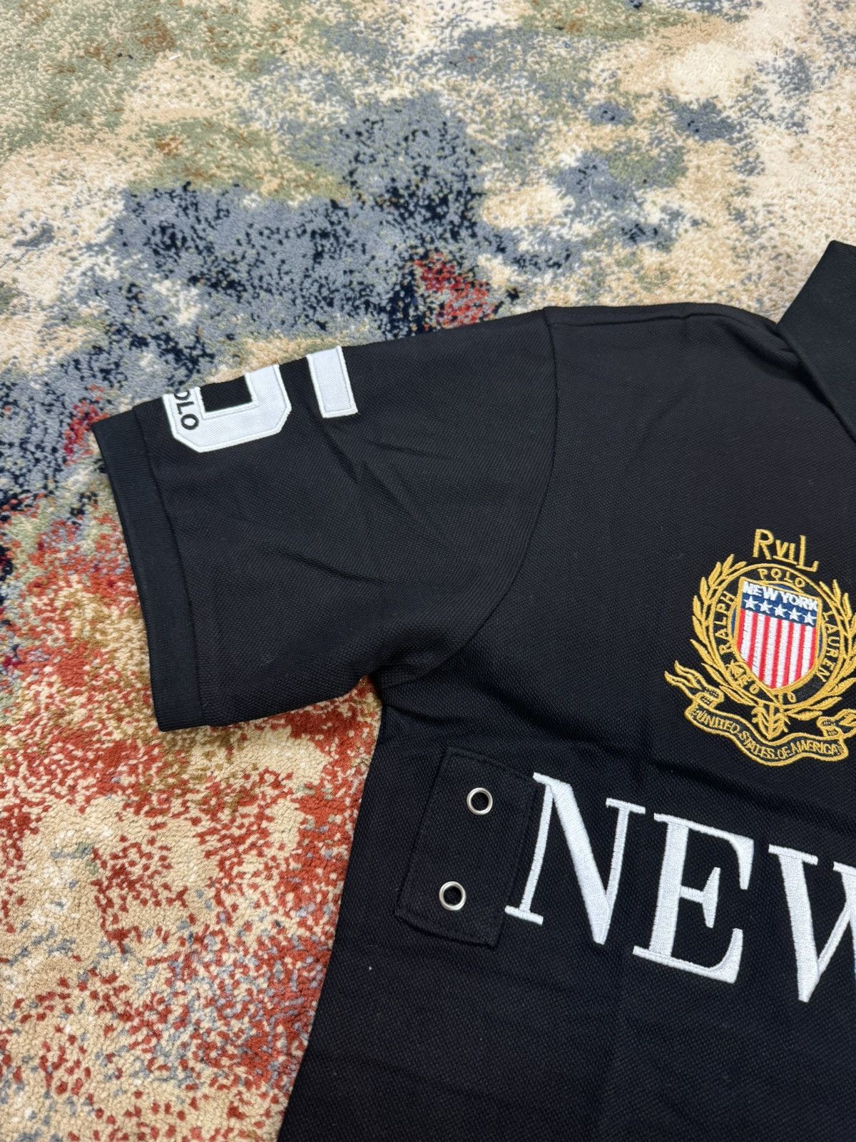 Polo Ralph Lauren × Ralph Lauren × Streetwear Vintage Y2K Chief Keef Ralph Lauren New York Polo ...