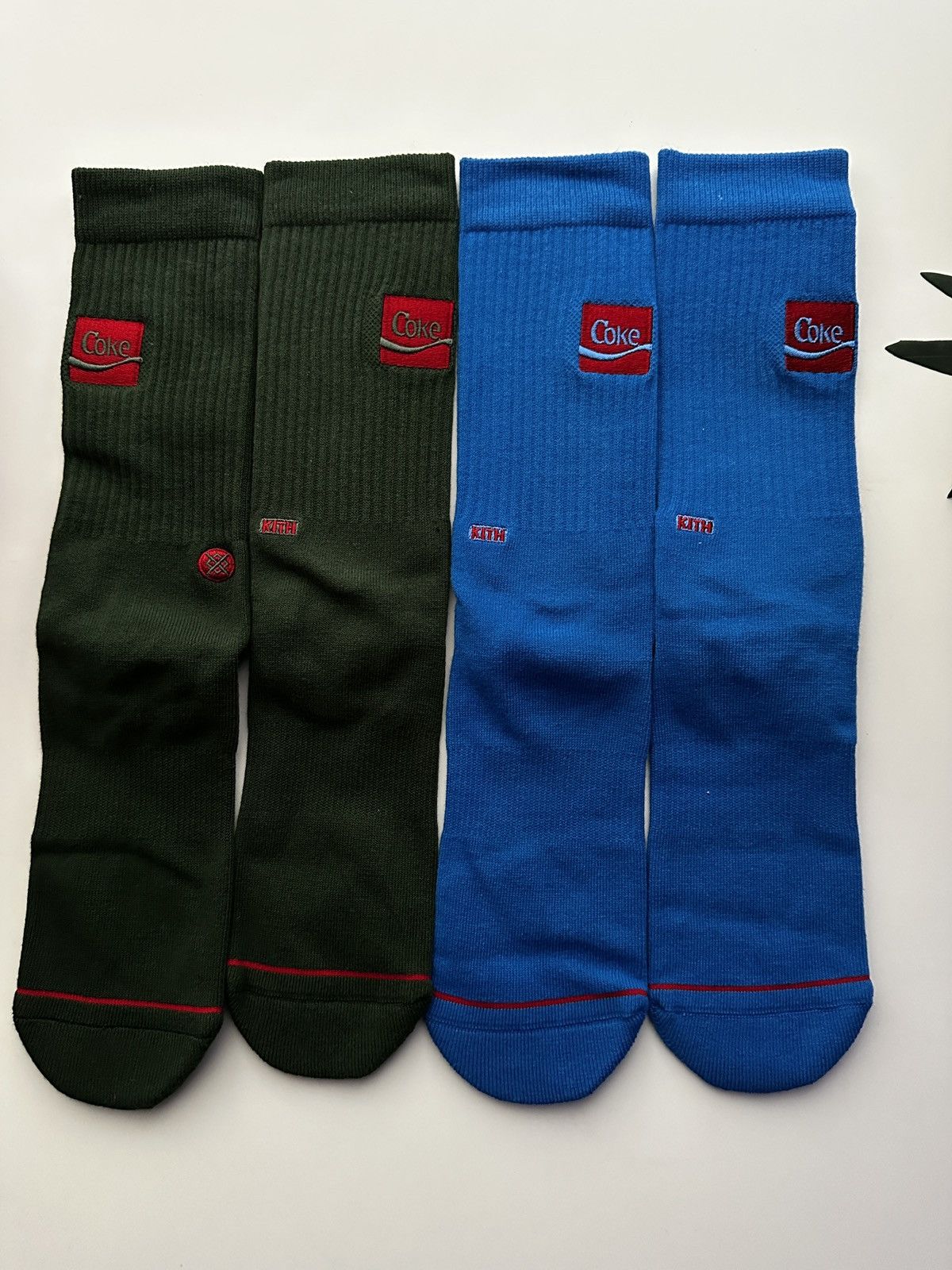 Kith KITH x STANCE Coco Cola “Coke” Crew Socks Brand New No Box | Grailed