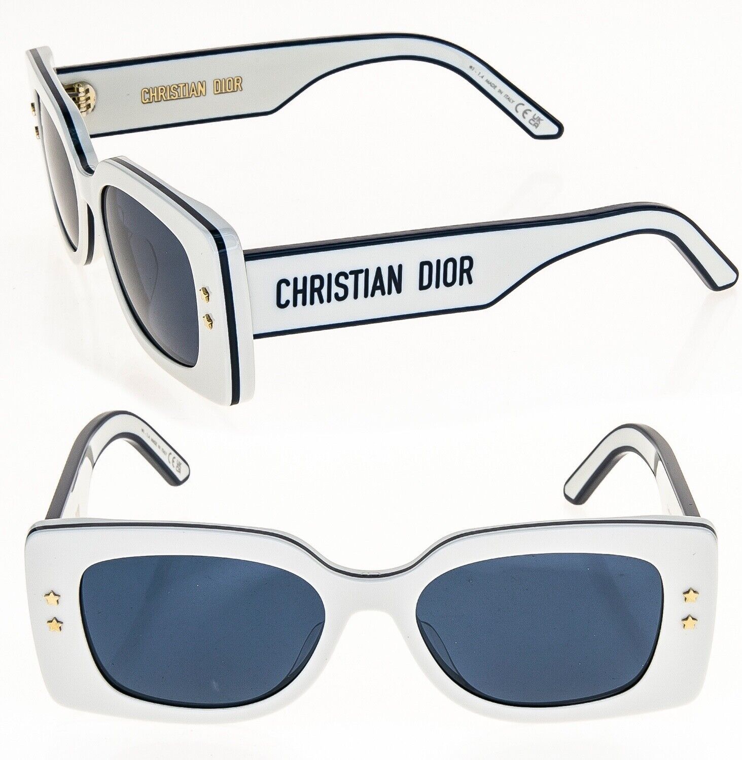 Dior CHRISTIAN DIOR PACIFIC White Blue S1U DIORPACIFIC CD40098U | Grailed