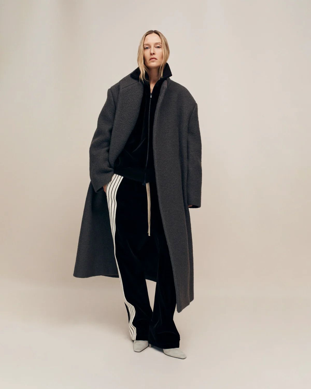 Fear of God 1265USD 8th Collection Cotton Velvet Striped Forum Pant ...