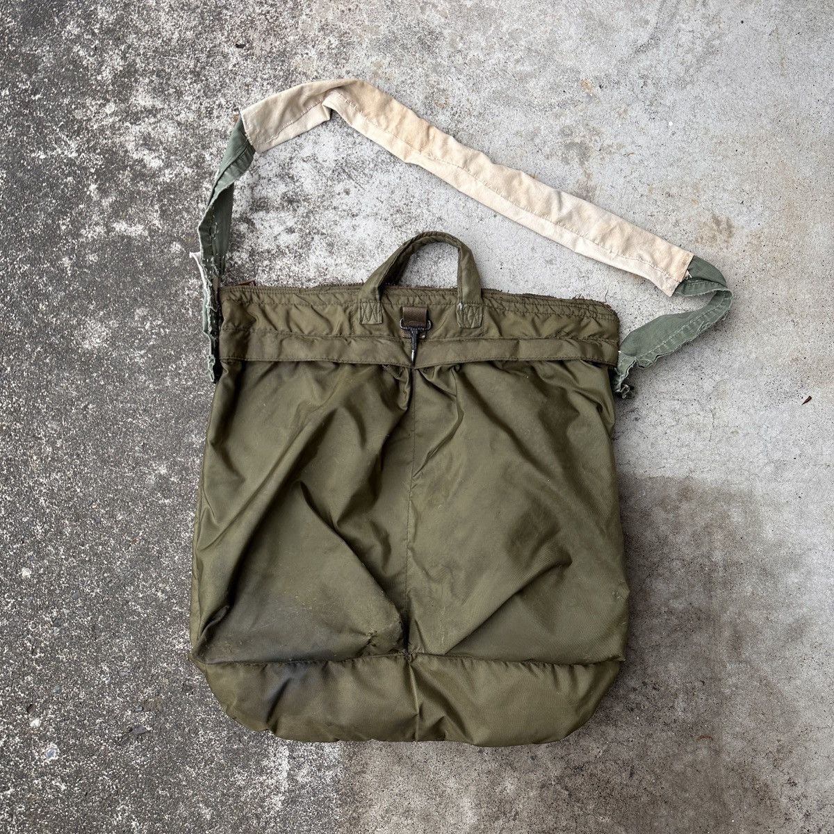 Vintage USMC Military Flyer Tanker Nylon Messenger Tote bag | Grailed