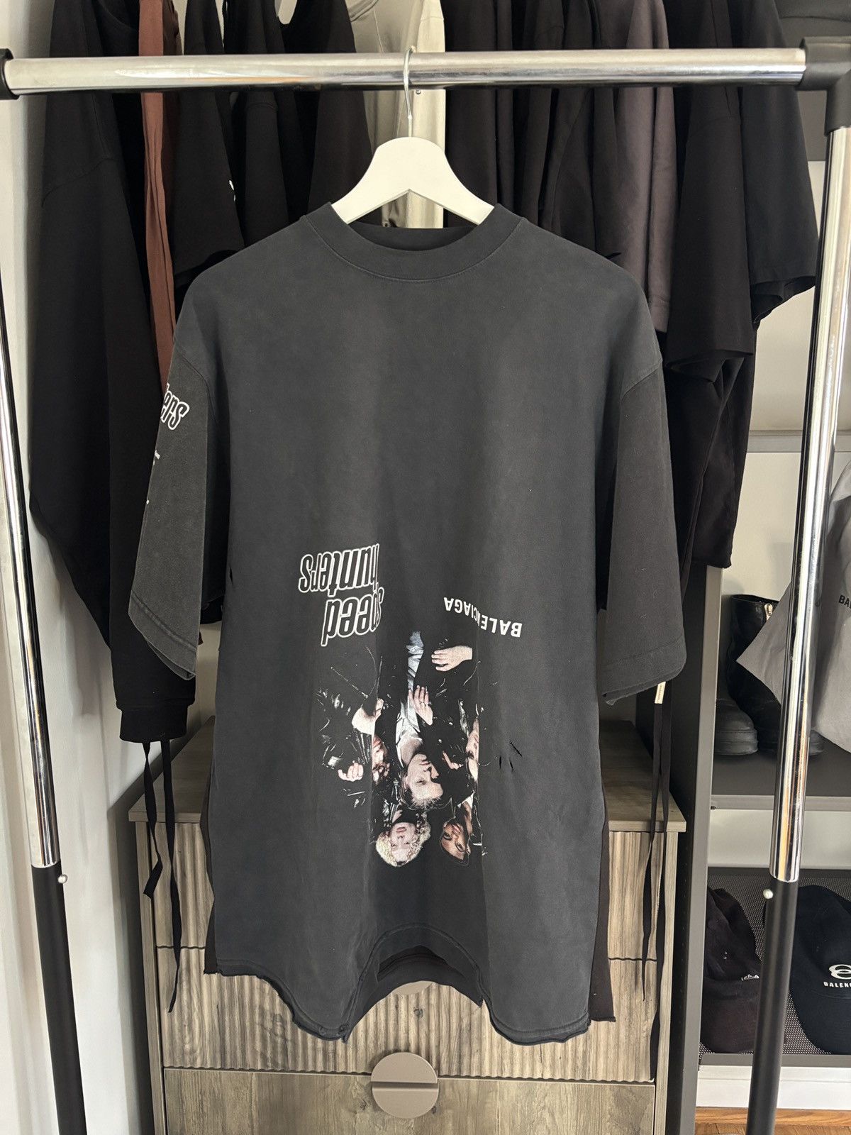 Balenciaga Balenciaga Speed Hunter Upside Down T-Shirt | Grailed