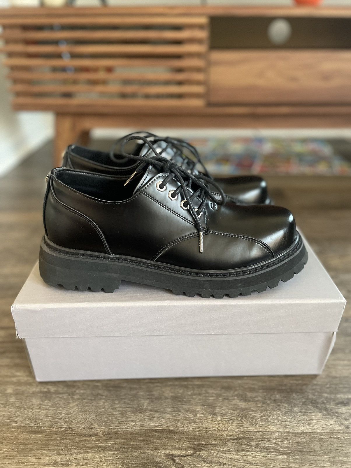 Designer × Leather × Oree New York BOT Derby - Model BT2089 | Grailed