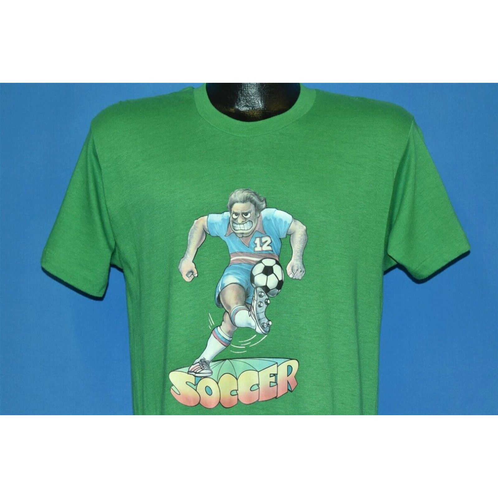 Coach vintage 70s SOCCER COACH ROACH CARTOON IRON ON #12 FUNNY KELLY ...