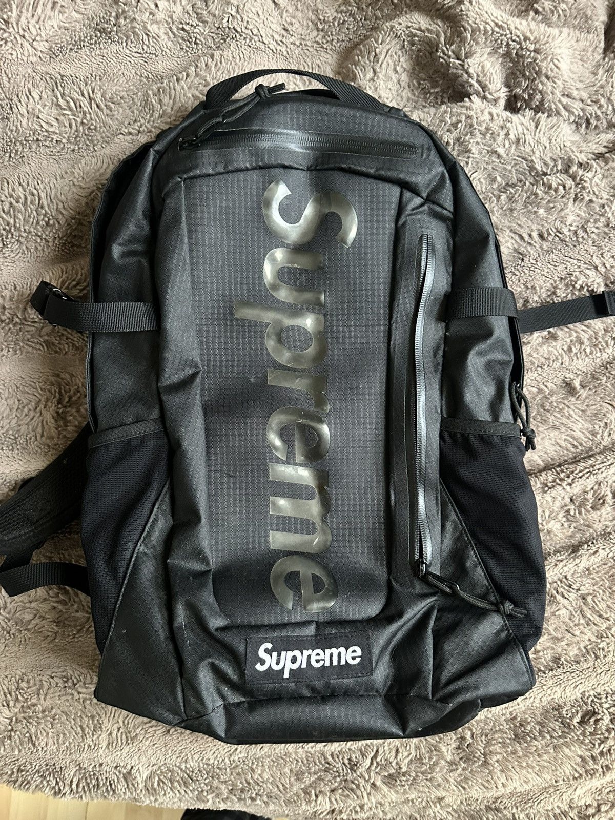 Supreme Black Cordura Supreme Backpack SS21 | Grailed
