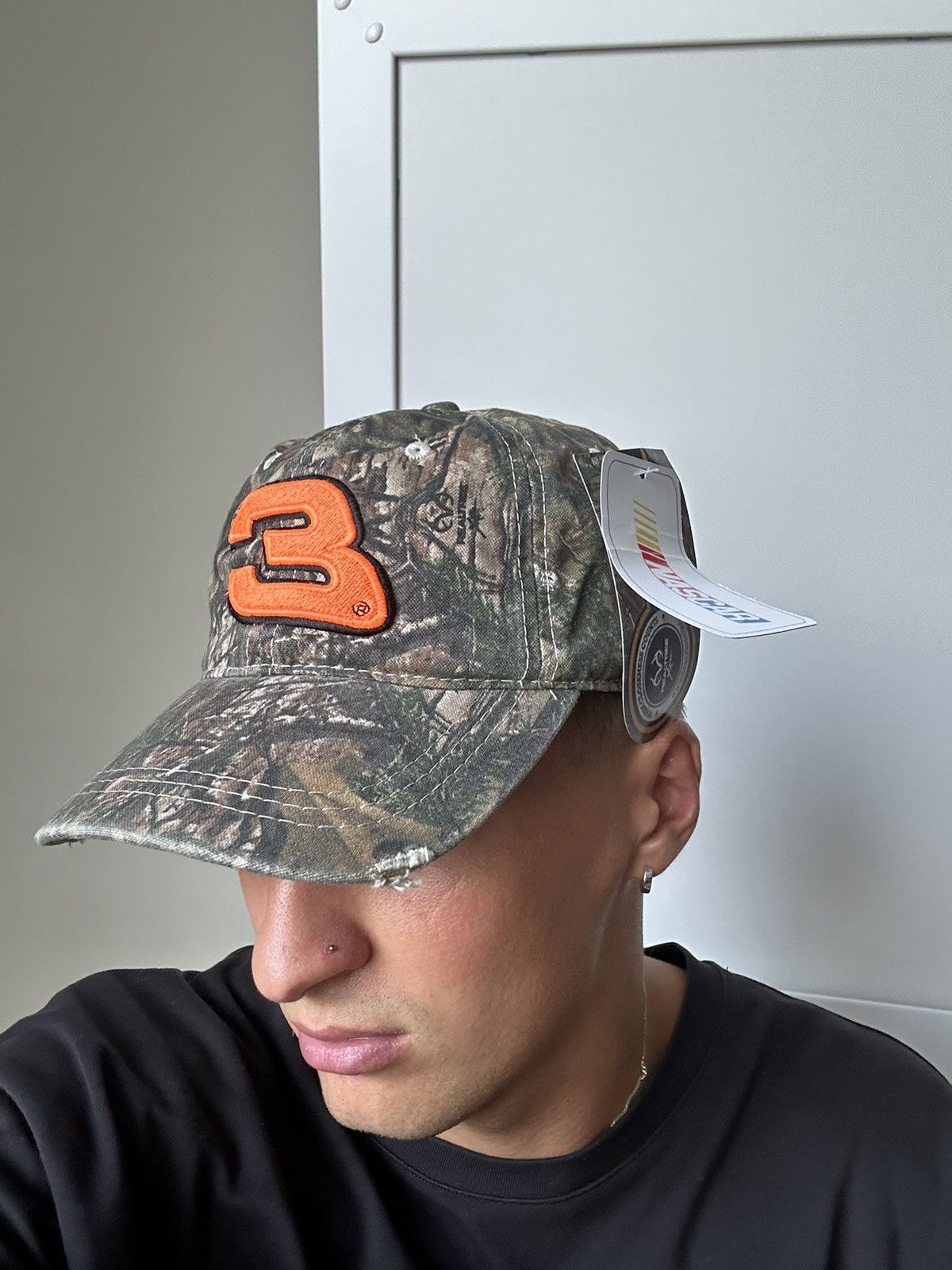 NASCAR × Realtree × Streetwear NASCAR X Realtree Green Camo Distressed ...