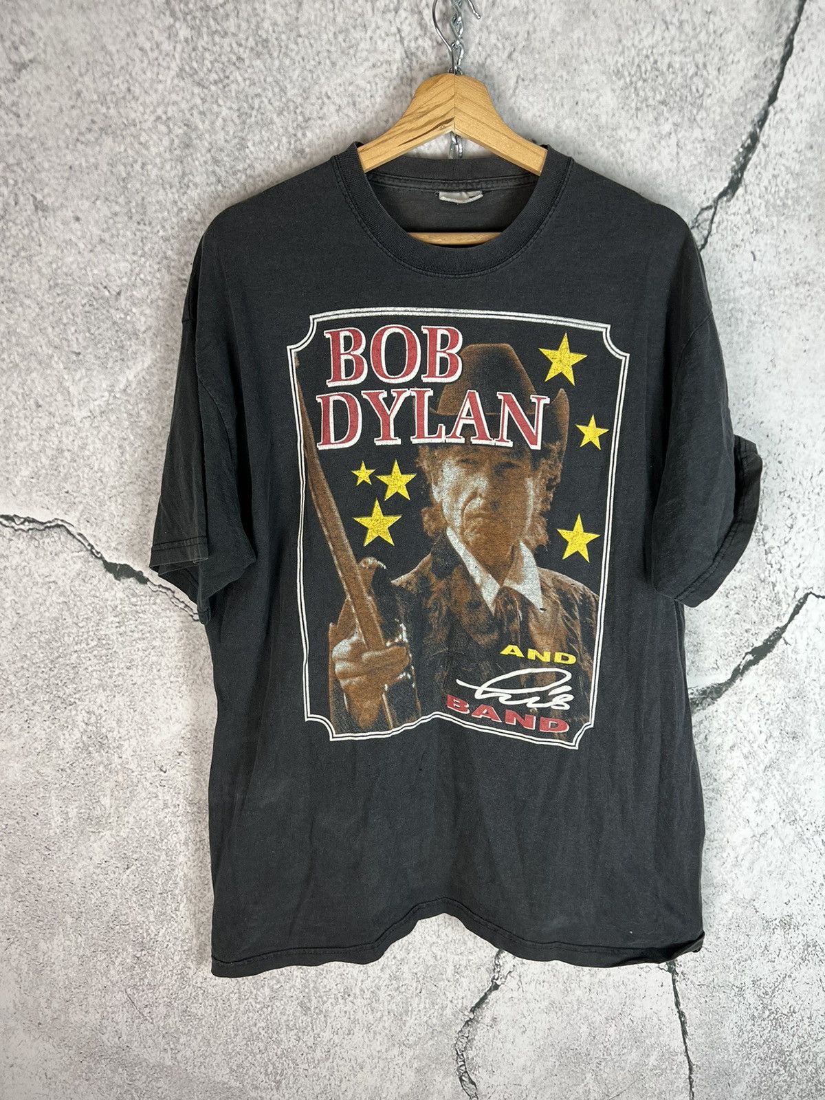 Band Tees × Vintage Vintage 00s Bob Dylan 2004 tour tee tshirt | Grailed