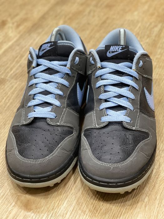 Nike Nike Dunk Low Golf Black Light Blue 484294-001 | Grailed