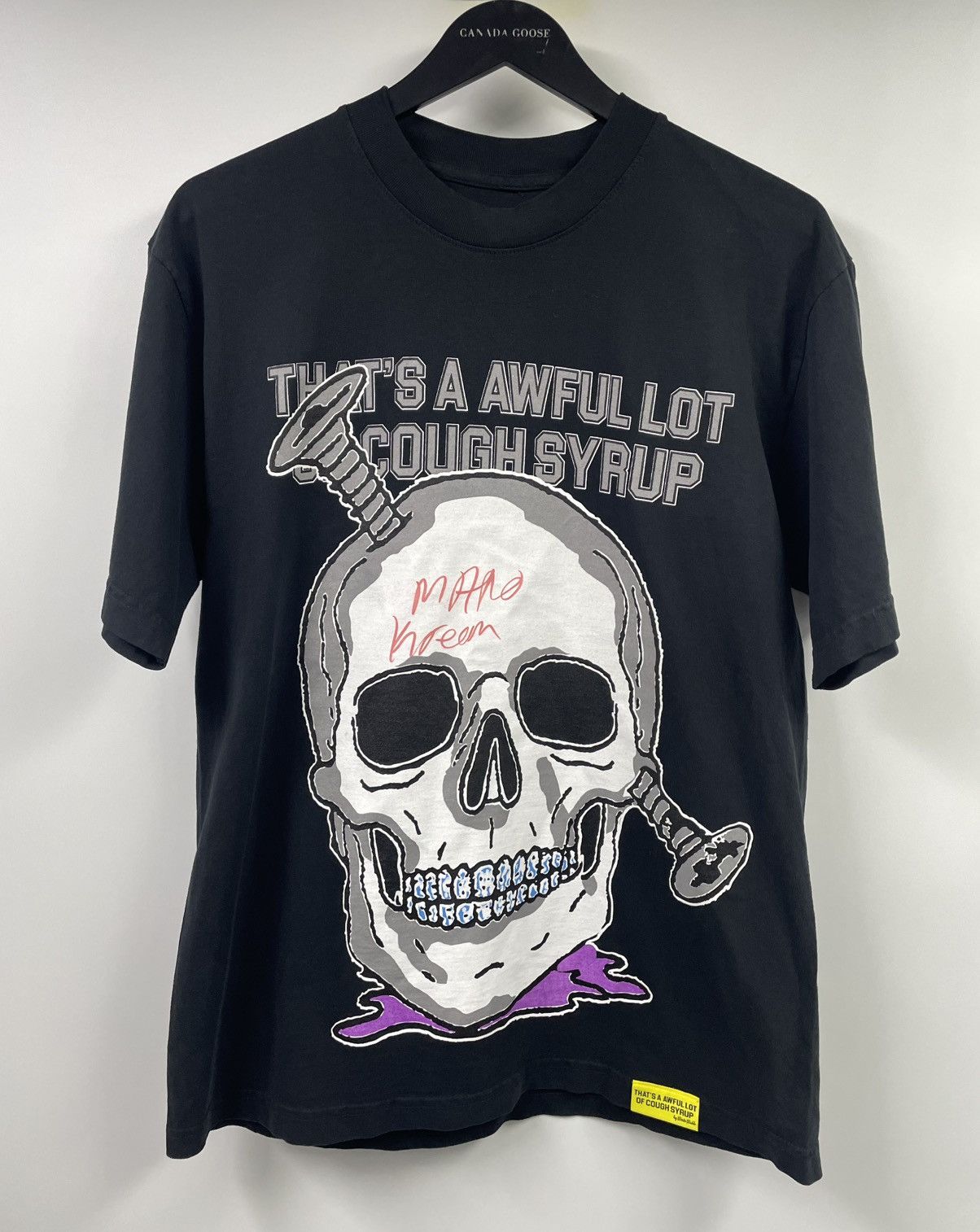 Awful Lot of Cough Syrup ALOCS Cough Syrup x Persona Black T-Shirt Maxo ...