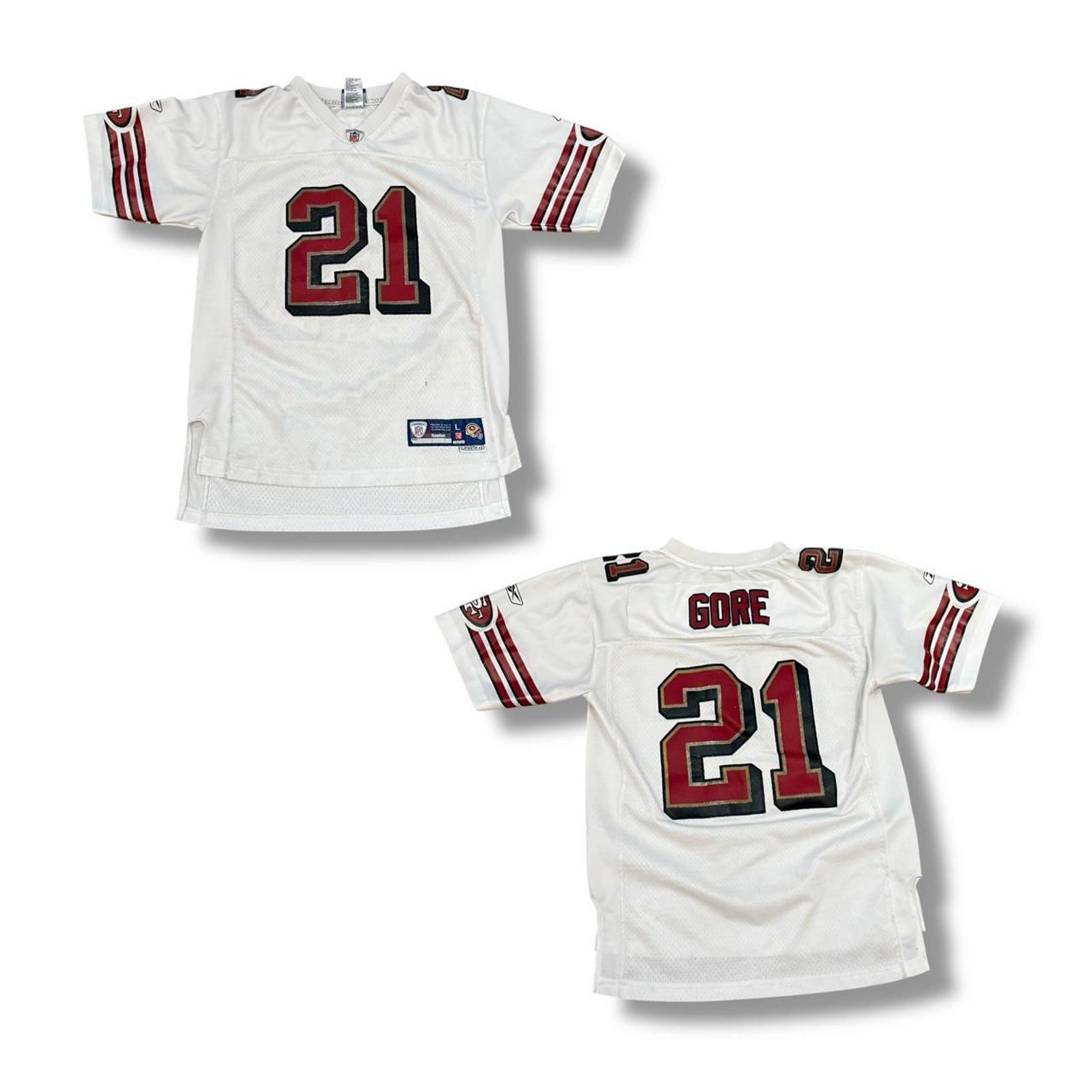 NFL San Francisco 49ers Youth #21 Gore Jersey | Grailed