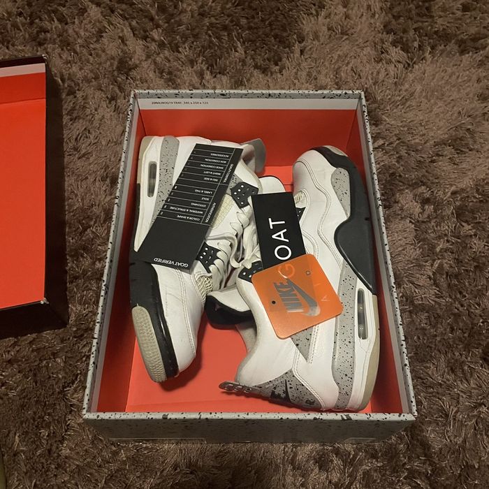 Nike ‼️ LAST DROP ‼️ Air Jordan 4 Retro OG White Cement 2016 | Grailed