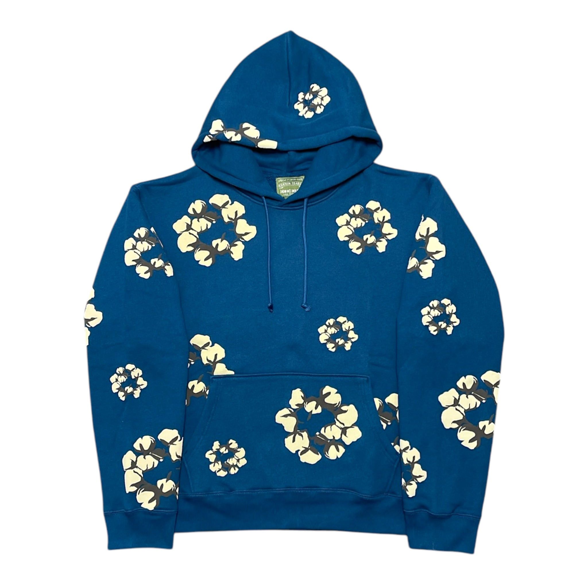 DENIM TEARS x Cactus Plant Flea Market Cactus Tears Wreath Hooded Sweat ...