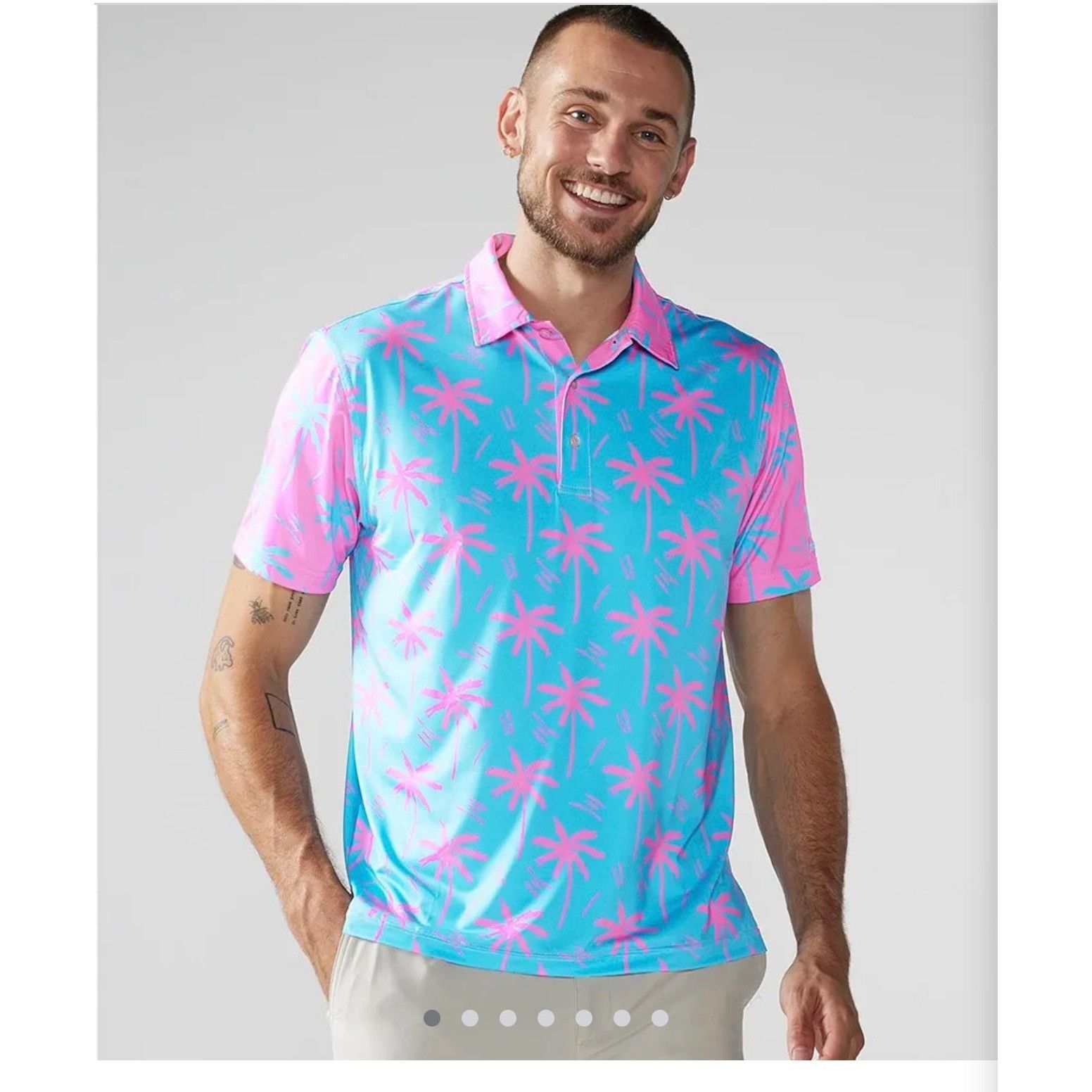 Chubbies Chubbies The Electric Slide Polo Shirt - Size XL - NWT | Grailed