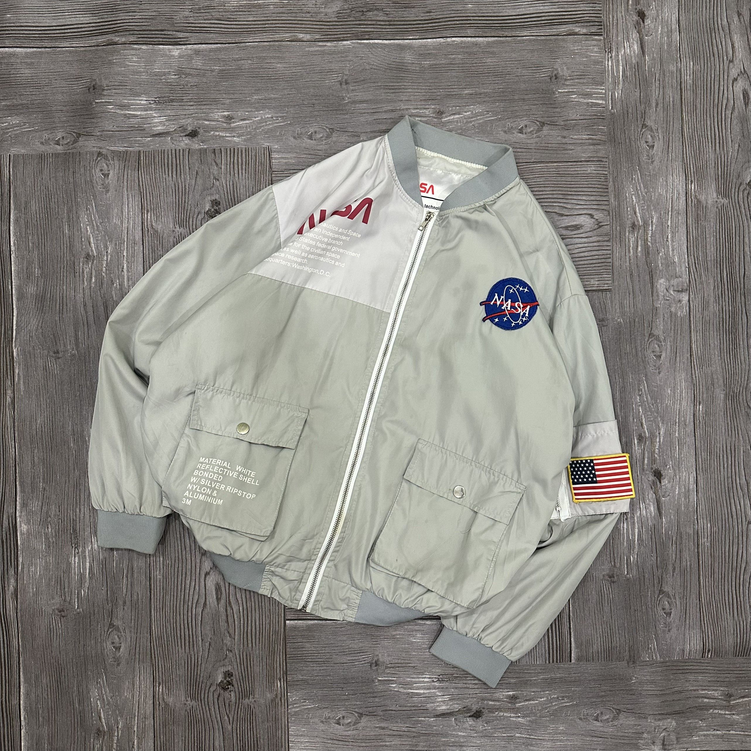 Bomber Jacket Nasa jacket bomber vintage | Grailed