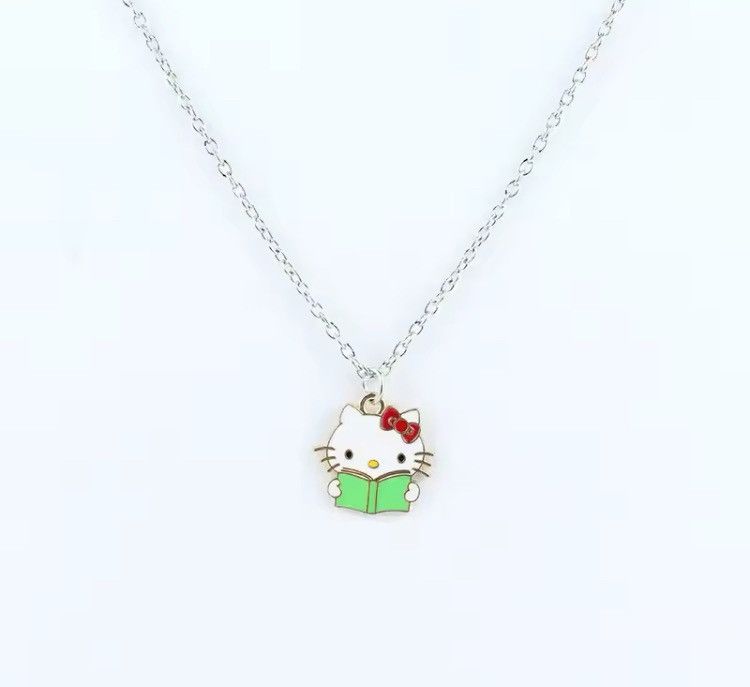 Chain × Cuban Link Chain × Jewelry Reading Hello Kitty Pendant Chain ...