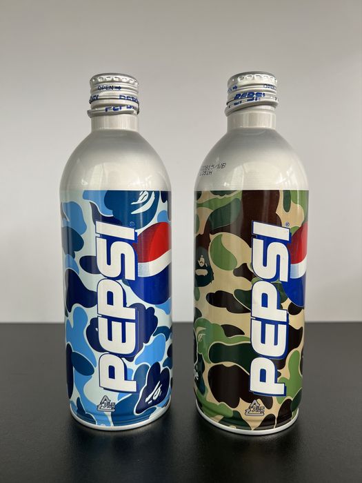 Bape 2 Bape camo Pepsi bottles opene | Grailed