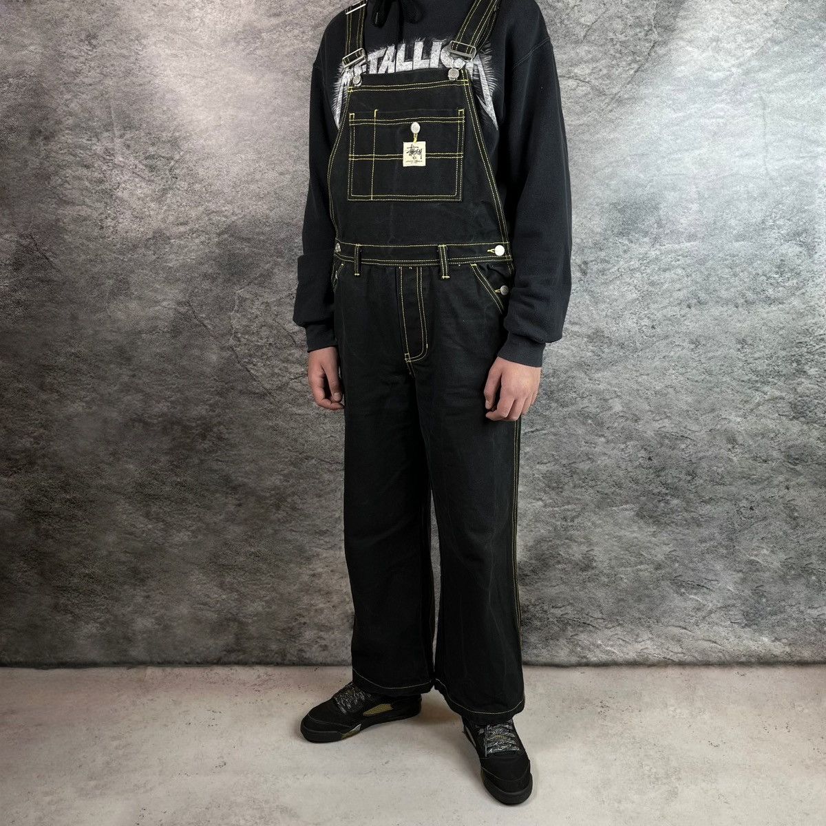 Vintage Stussy Dungaree Carpenter Denim Overalls Vintage Workwear | Grailed