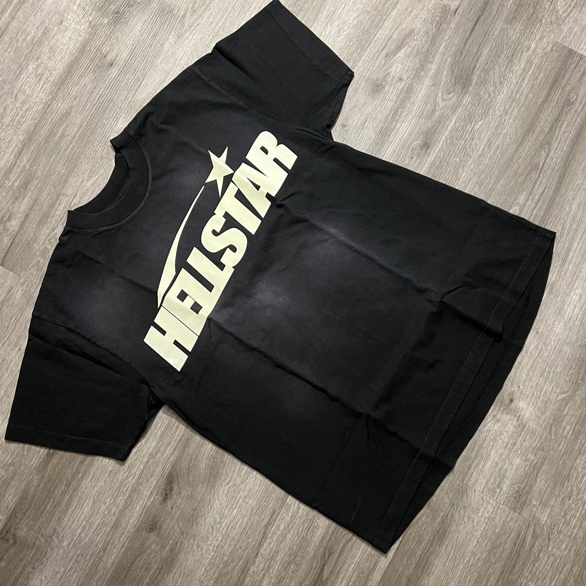 HELLSTAR Hellstar Classic Logo T-Shirt Gel Print | Grailed