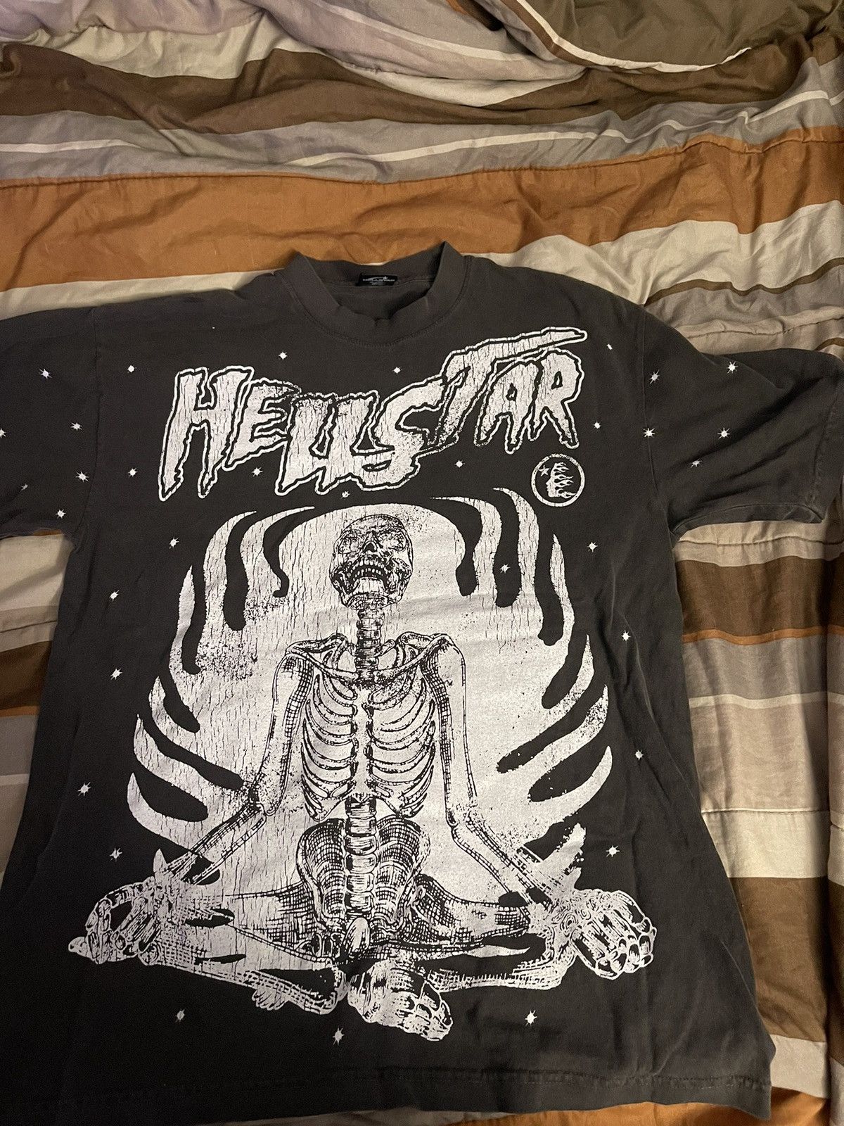 HELLSTAR Hellstar Studios Inner Peace Tee Vintage Black | Grailed