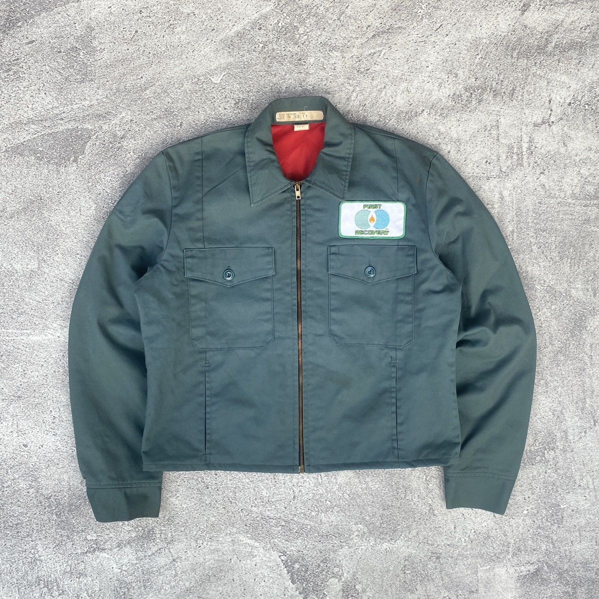 Vintage 1980's Todd Uniform Double Pocket Work Jacket | Grailed