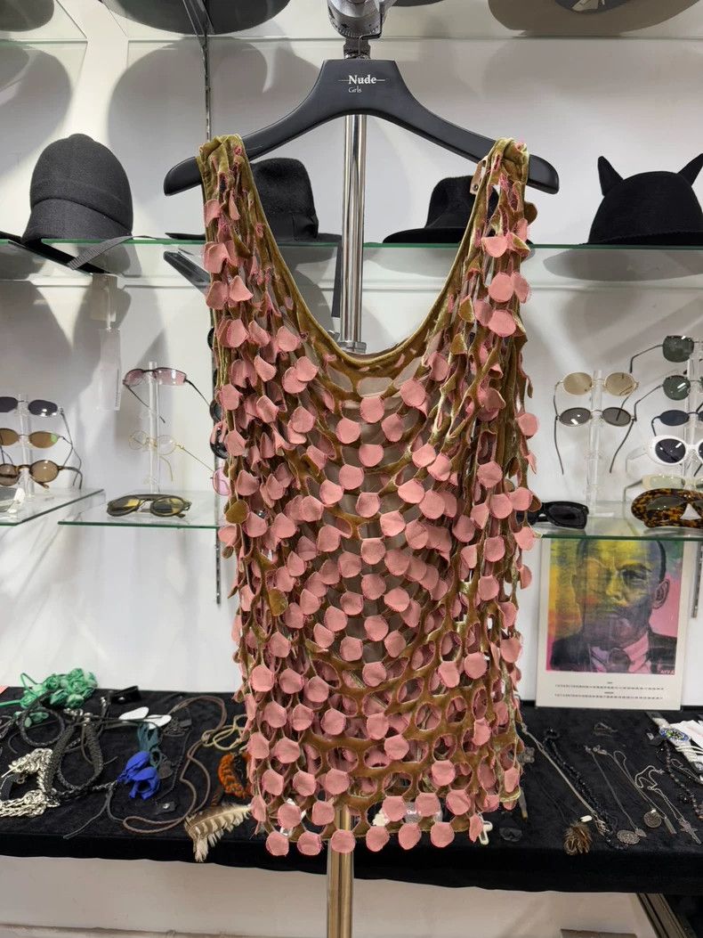 Maison Margiela Masion margielaLaser-cut camisole vest 2502-Nextarrow ...