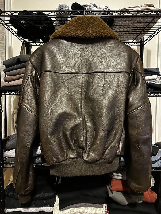 Schott Schott Leather flight jacket 233 | Grailed