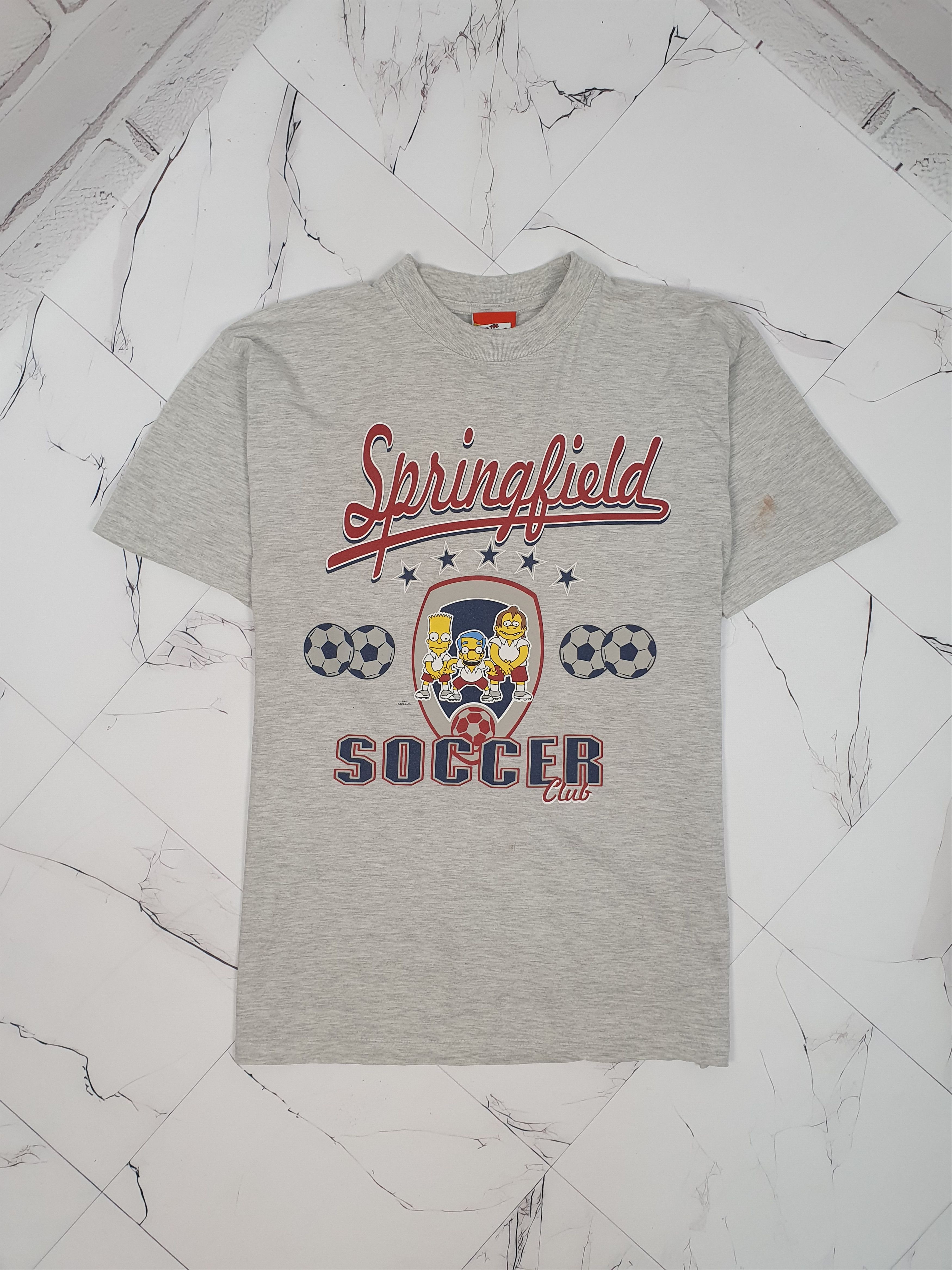 Movie × The Simpsons × Vintage Vintage 2002 Simpsons Springfield Soccer ...