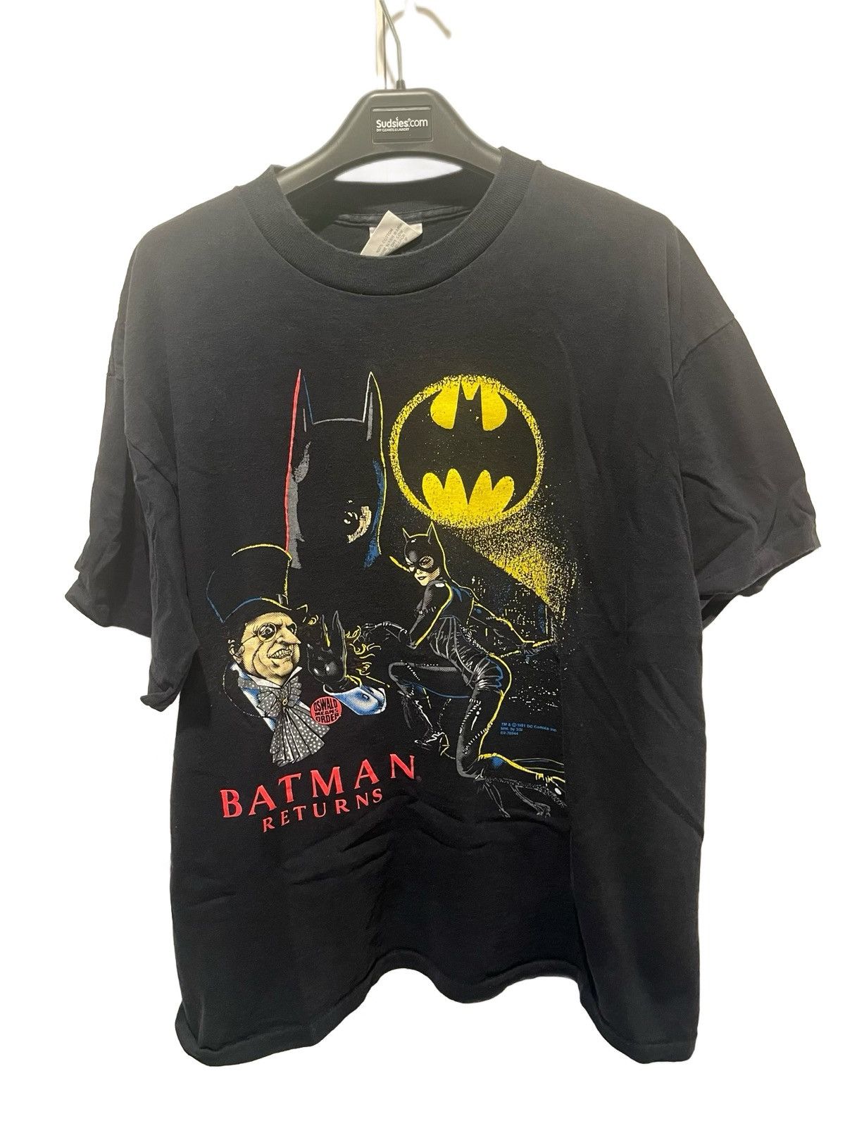 Vintage Batman Returns 1991 DC Comics Oswald Means Order Vintage XL ...