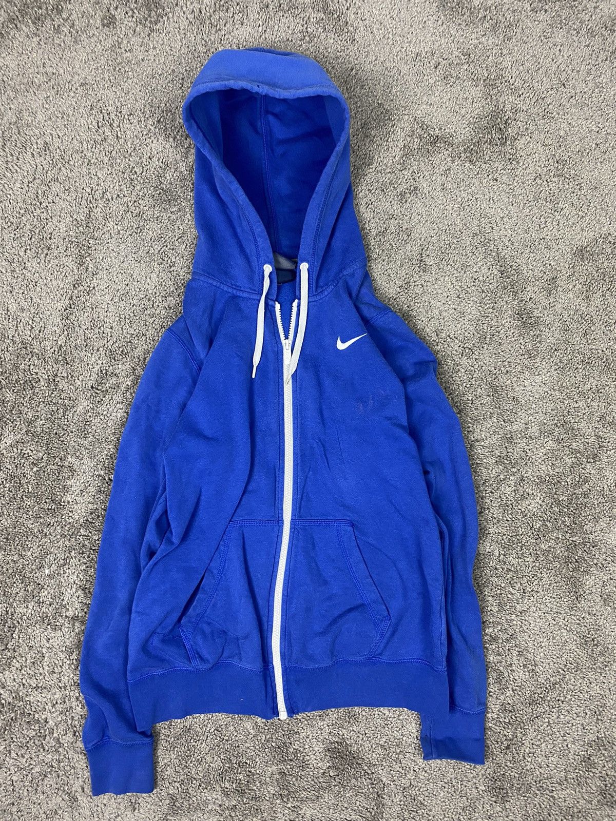 Nike × Streetwear × Vintage Blue nike zip up | Grailed