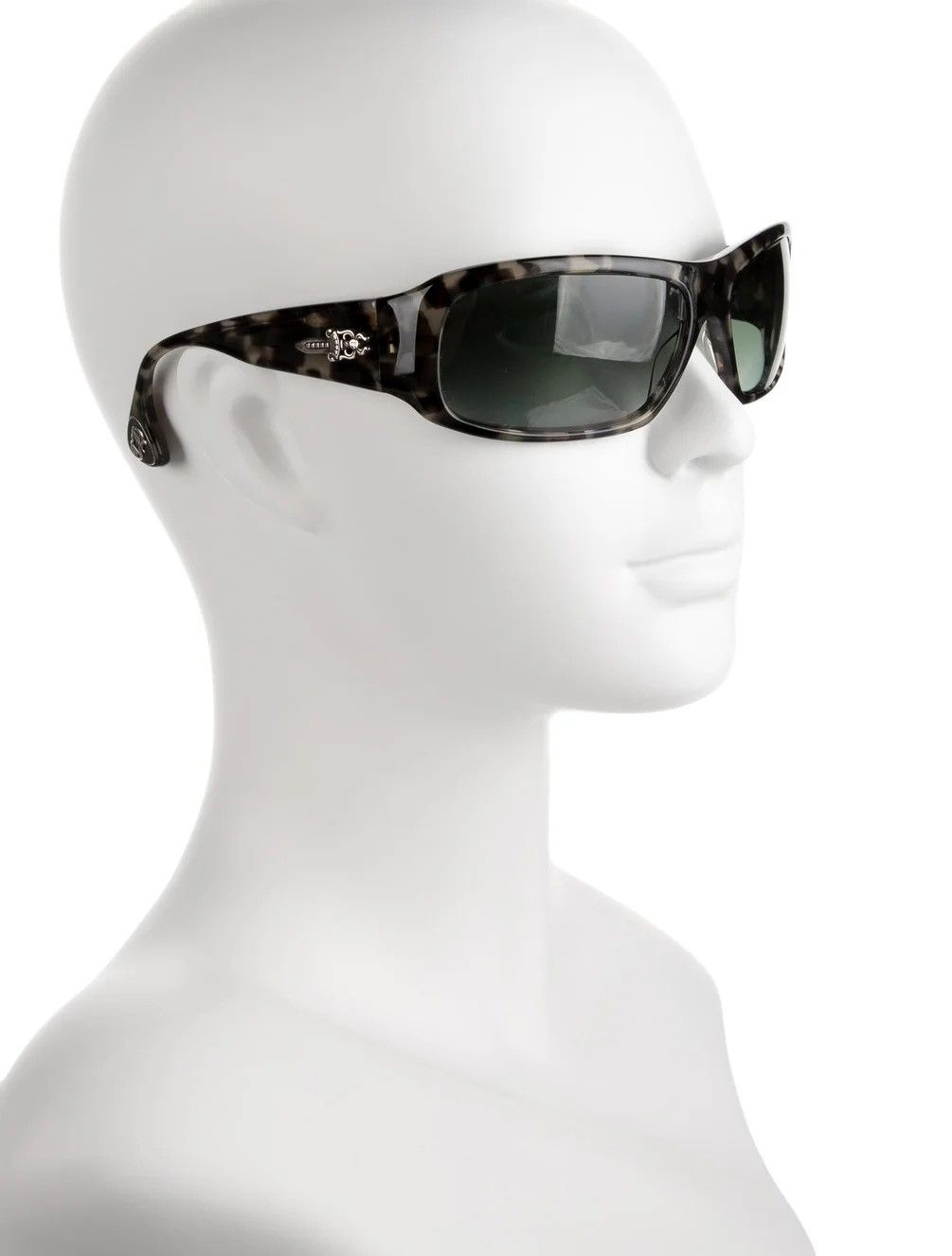 Chrome Hearts Chrome Hearts ‘Dixie Normus’ Shield Sunglasses | Grailed