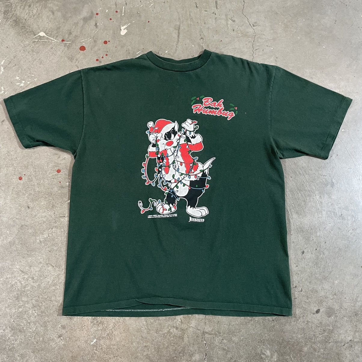 Vintage Vintage 1992 Bah Humbug Sylvester Cat looney tunes 90s | Grailed