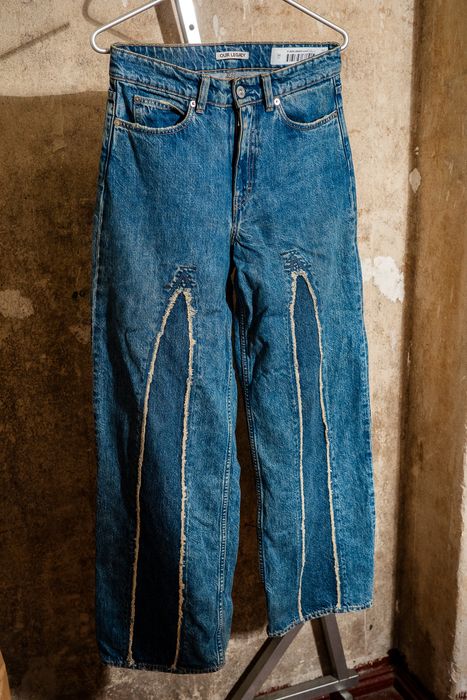 Our Legacy Our Legacy full cut slash denim | Grailed