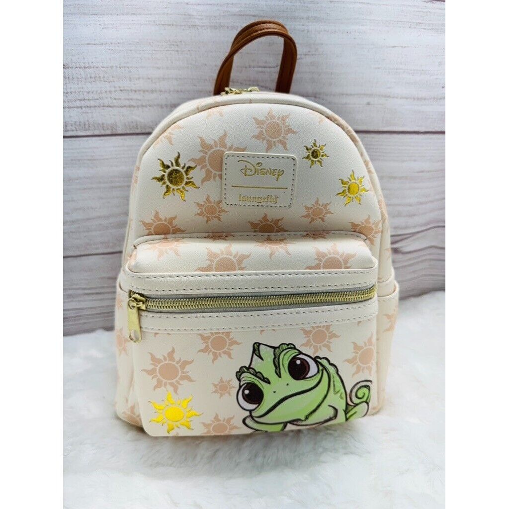 Disney Loungefly Disney Princess Rapunzel Tangled Pascal Sun Mini B ...
