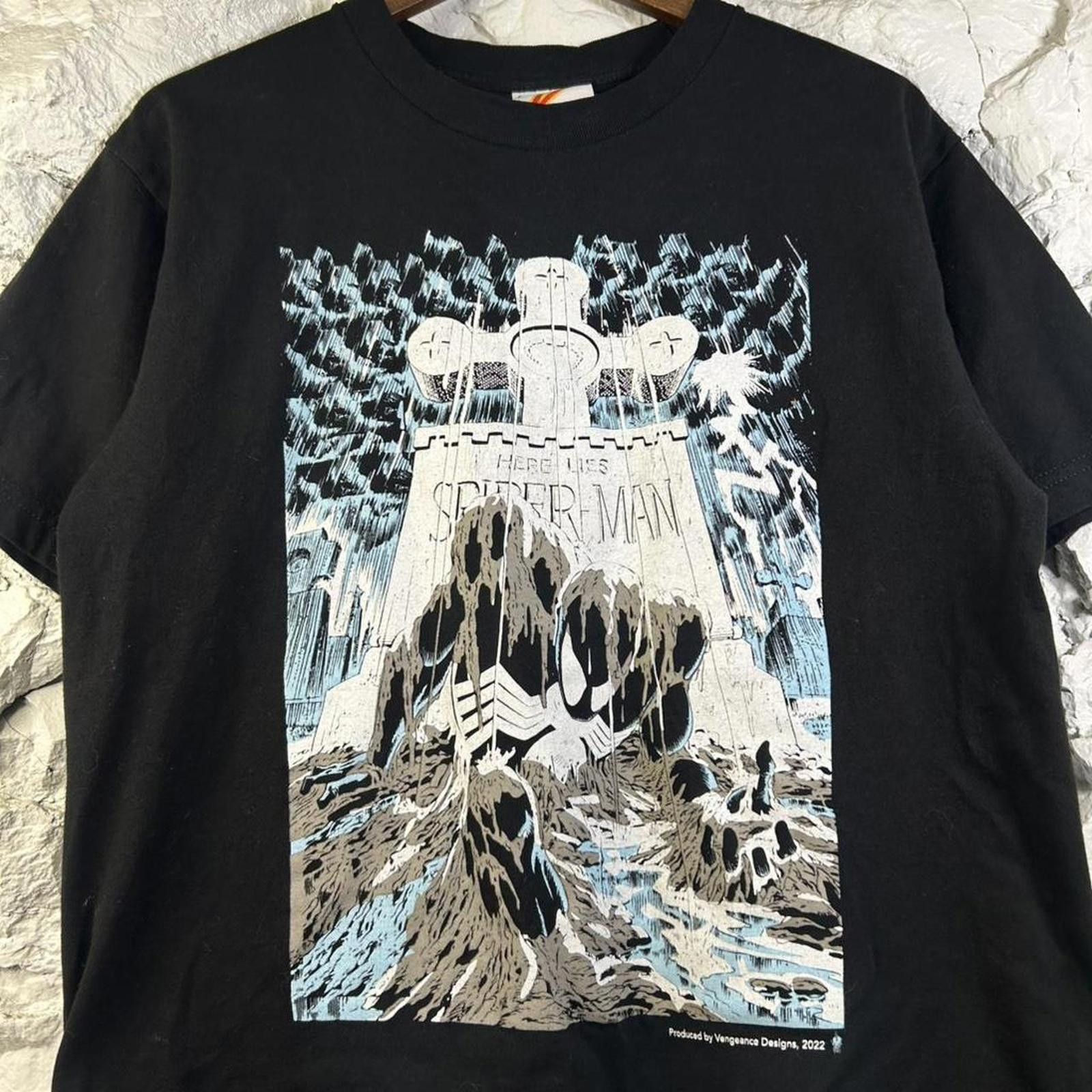 Marvel Comics Marvel Comics Spider-Man Black Suit Resurrection Tee ...