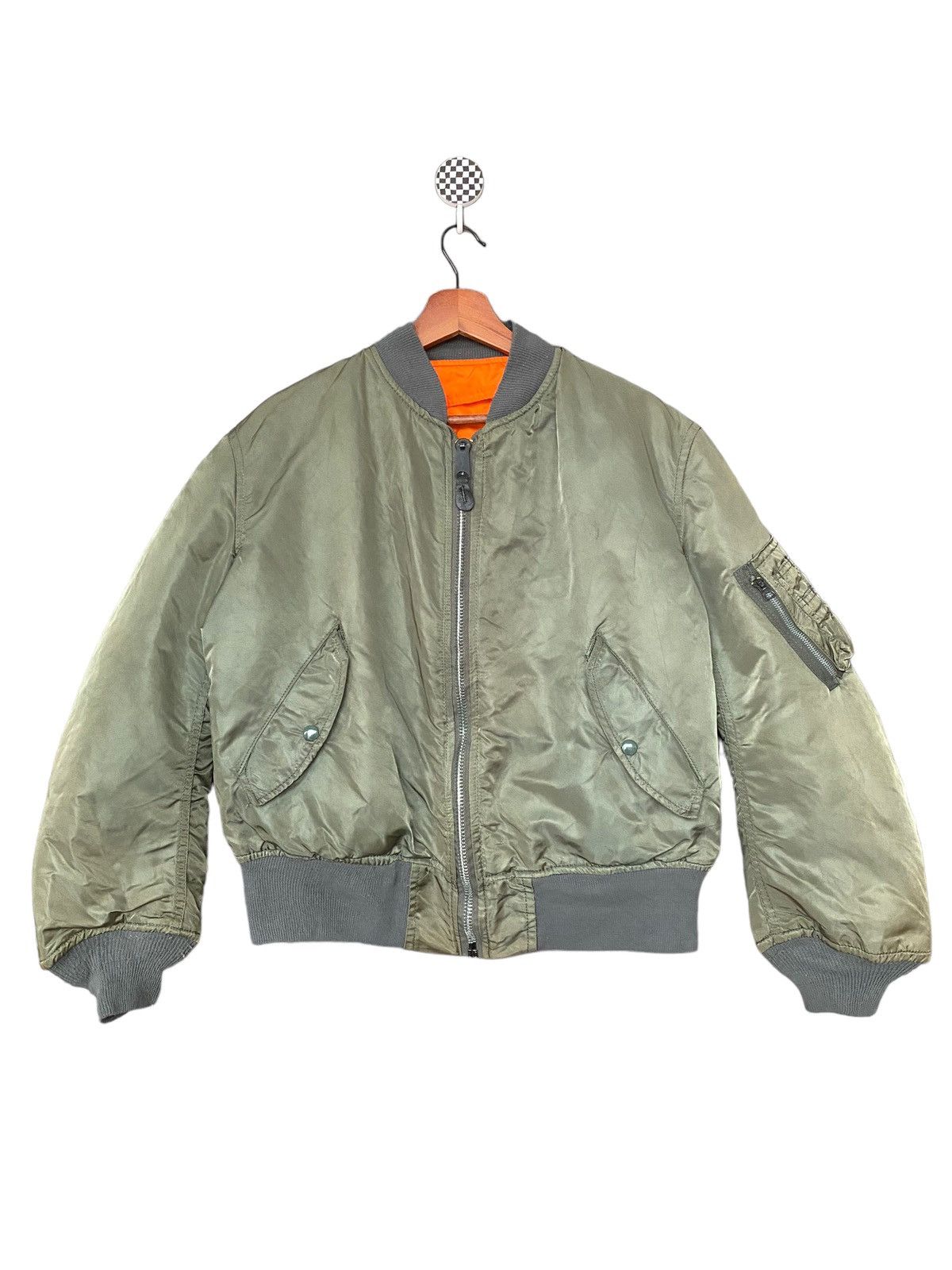 Vintage Vintage Alpha Industries Type MA-1 Bomber Jacket 1980s | Grailed