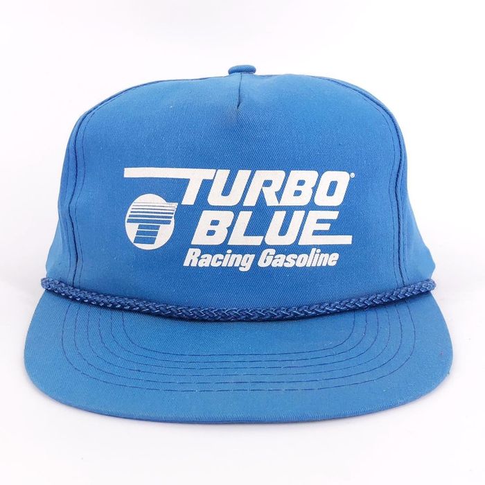 Other 80s Turbo Blue Racing Fuel trucker hat 1980s vintage | Grailed
