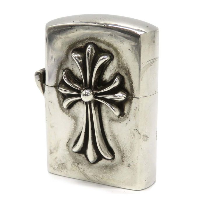 Chrome Hearts Chrome Hearts Small Cross Zippo Lighter | Grailed
