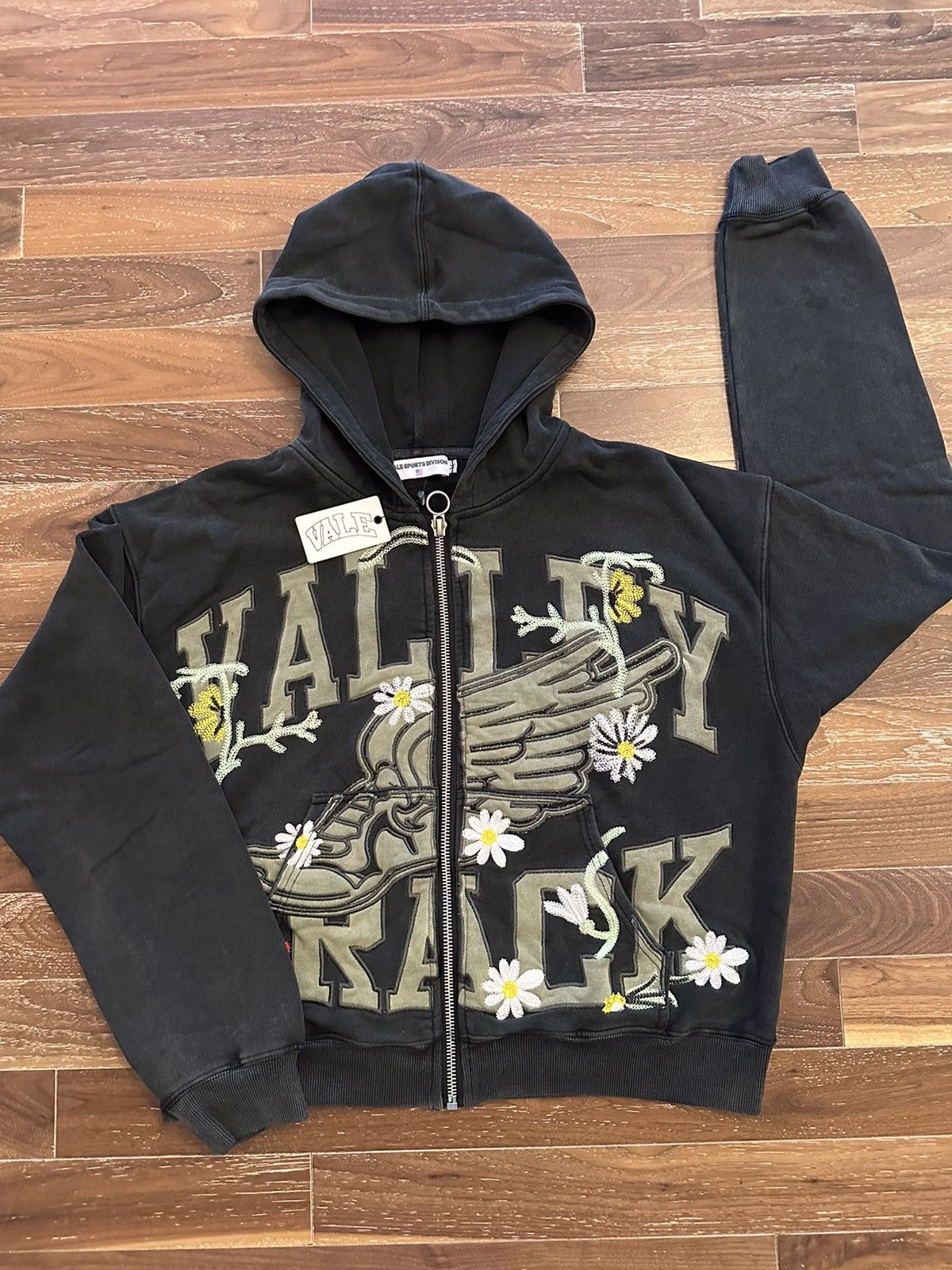 Vale Vale Midnight Garden Zip up Hoodie | Grailed