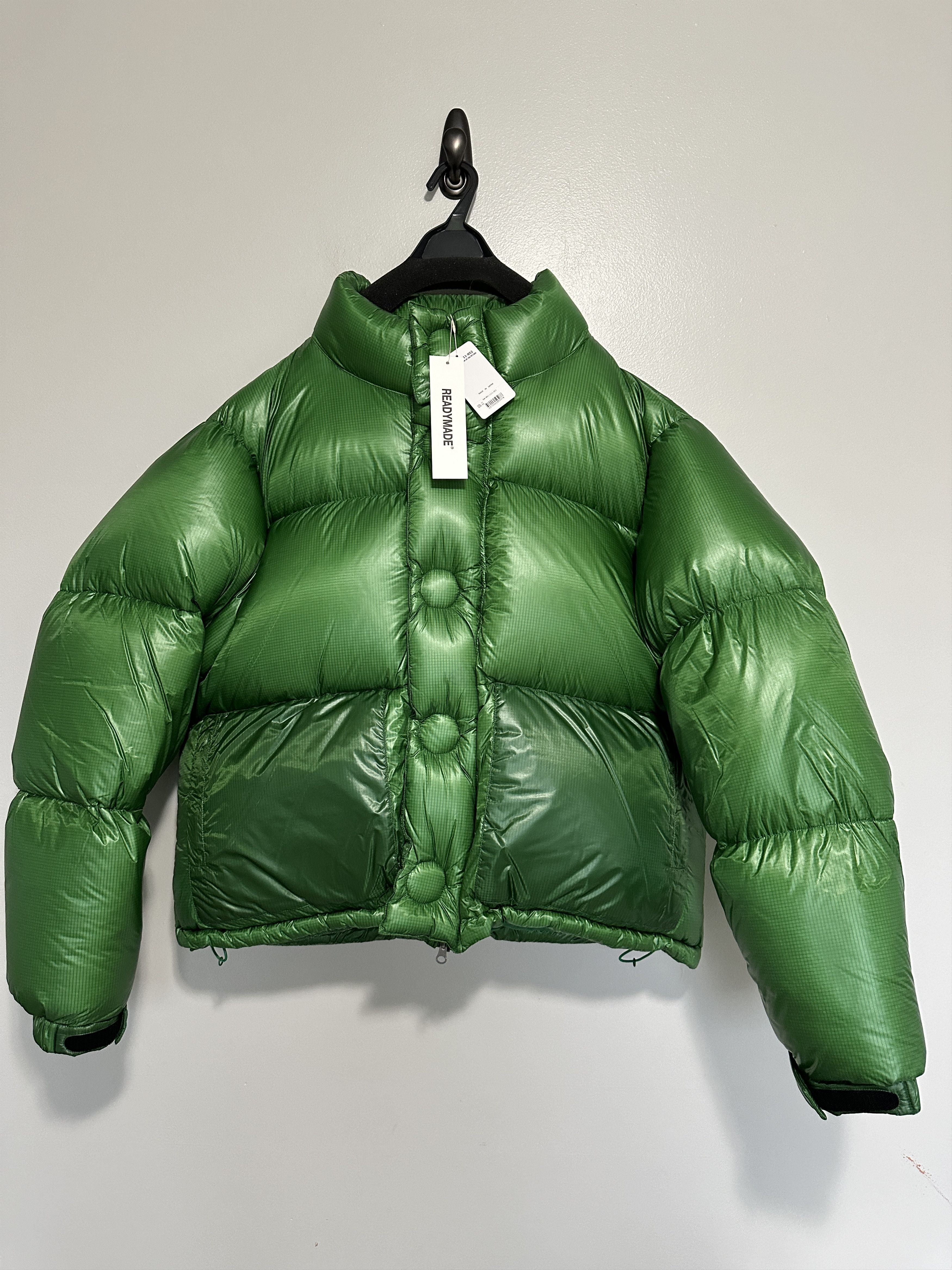 READYMADE Readymade Japan Green Down Puffer Jacket Size 3 NEW | Grailed